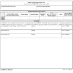 DA Form 7914 - Army Destruction Certificate | Free Online Forms