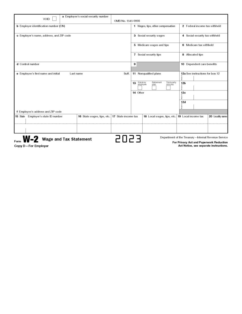 W2 Form 2023 Printable A Complete Guide_Page_10 | Free Online Forms