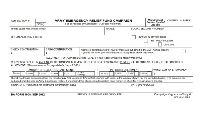 DA Form 4908 - Page 4 | Free Online Forms