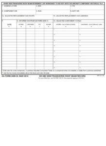 DA Form 2408-34 - OH-58D Side/Transverse Roof Beam Record | Free Online ...