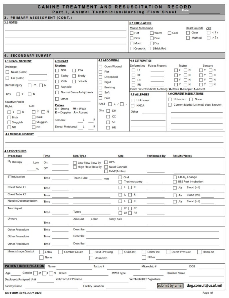 DD Form 3074 - Page 2 | Free Online Forms