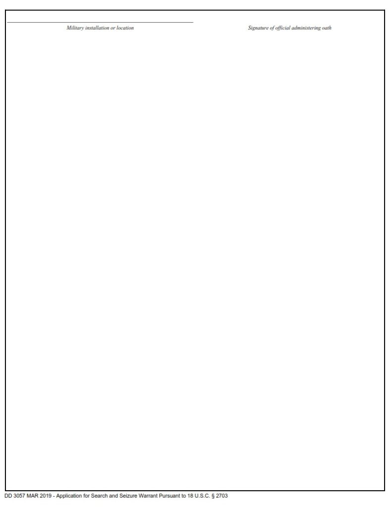 DD Form 3057 - Page 2 | Free Online Forms